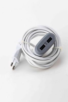 Rallonge 2 ports USB rapide 3m Watt&Co