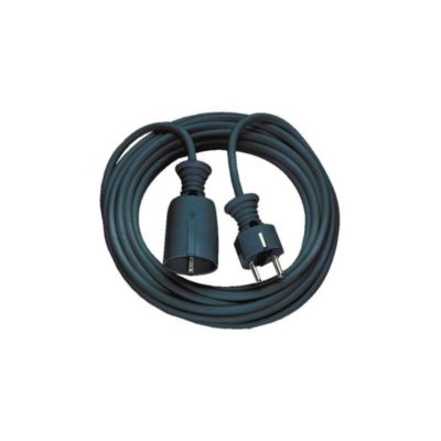 Rallonge électrique 5 m câble H05VV-F 3G1,5 16A 3500 W - usage intérieur