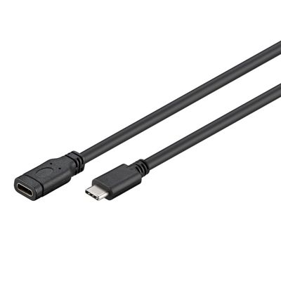 Rallonge USB 3.1 type C Gen1 1m noir CONECTICPLUS