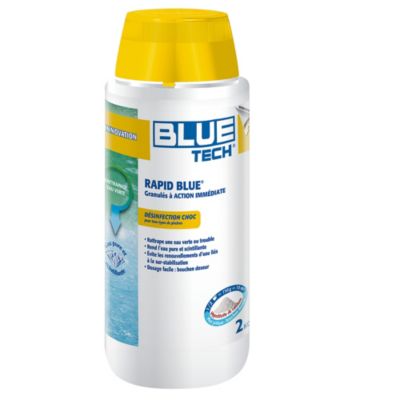 Rapid Blue granulés à dissolution rapide Blue Tech 2KG