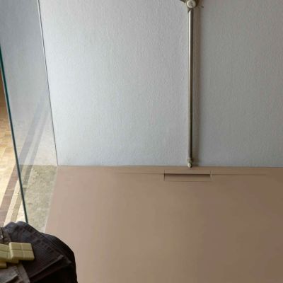 Receveur de douche extraplat beige 80x140 cm Shile - POALGI