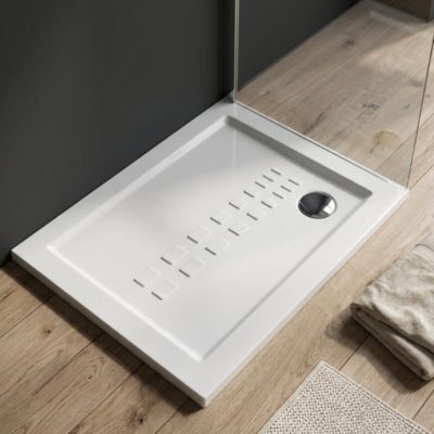 Receveur De Douche Traditionnel 100X80 Extra Plat En Céramique - Linea