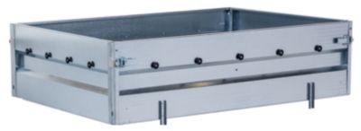 Réhausse ridelle acier pour remorque NFB 250 E Trigano 256 x 134 x 35 cm