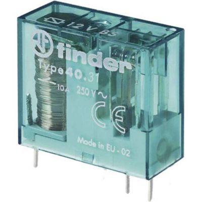 Relais imprimé bistable Finder 40.31.6.024.0000 24 V AC/DC, 1 inverseur ...