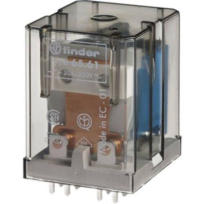 Relais pour circuits imprimés 24 V DC 30 A 1 NO - Finder 65.61.9.024.4300