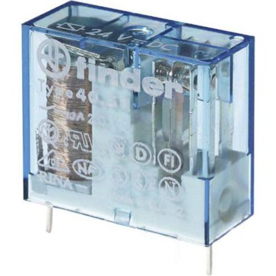 Relais pour circuits imprimés Finder 40.51.7.024.5000 24 V DC 10 A 1 ...