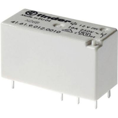 Relais pour circuits imprimés Finder 41.61.9.024.0310 24 V DC 16 A 1 ...