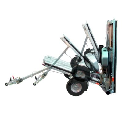 Remorque pliante + 4 ridelles WT1-75BF charge max 570 kg