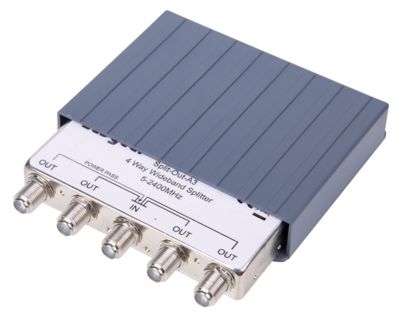 Répartiteur extérieur TV 1 entrée + 4 sorties - Fiche F | Castorama