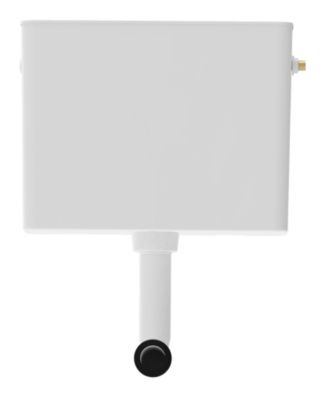 Réservoir WC 7.5L semi-bas simple touche, Siamp Tosca