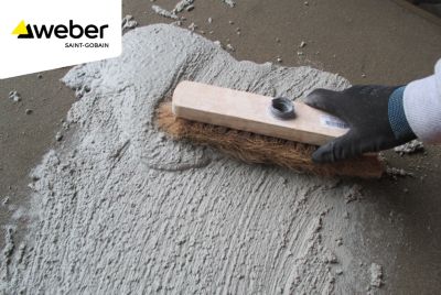 Résine d'accrochage Weber Latex pour mortiers et bétons 2L