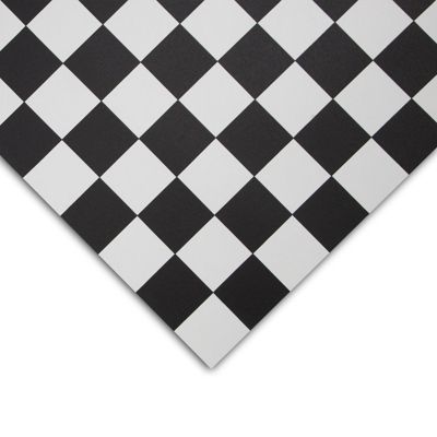Revêtement de sol en PVC extra résistant à l'abrasion Damier 019d, 200 ...