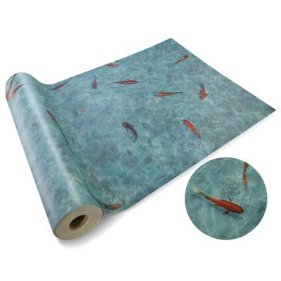 Revêtement de sol PVC 3D Moonlight Vinyle Océan 100 x 50 cm - Floordirekt
