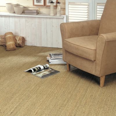 Revêtement sol Jonc mer sous-couche latex 2 fils 4m Balsan | Castorama