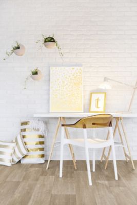 Revêtement sol PVC Evrest Hudson clair 2m (vendu à la coupe) | Castorama