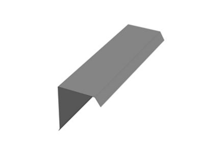 Rive plaque métal Bac acier gris 7016 2m | Castorama