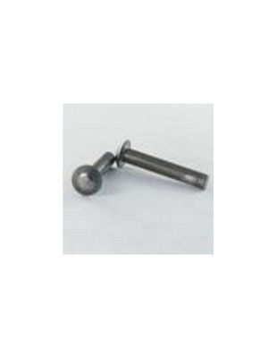 Rivet à frapper Tête fraisée bombée TFB 4X28 Acier brut - 1 pièce