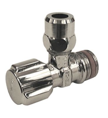Robinet shell equerre sans rosace 1/2 pour machine à laver | Castorama