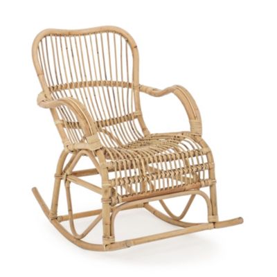 Rocking chair en rotin - CARMELIE | Castorama