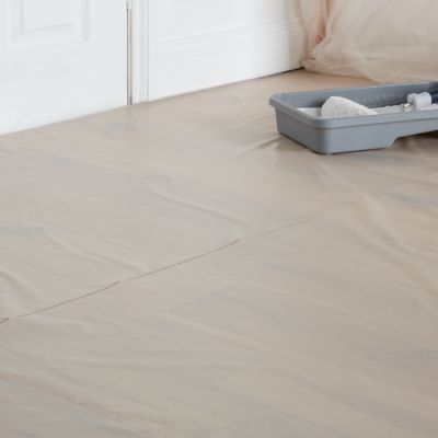 Rouleau de bâche de protection sol épaisse GoodHome 3 x 15m