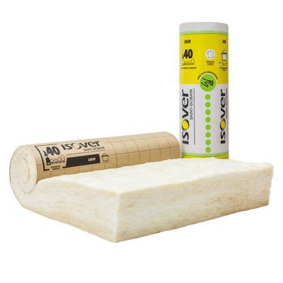 Rouleau laine de verre Isover IBR kraft - 1,2 x 2,6 m ép.300 mm (vendu au rouleau) | Castorama