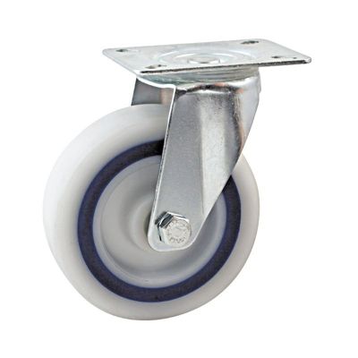 Roulette saturne grise 100mm pivotante - AVL - 5948320
