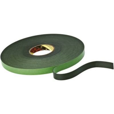 Ruban adhésif double-face mousse 9515B 3M noir 33 m x 12 mm, épaisseur ...