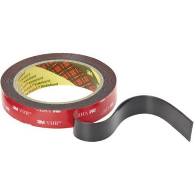Ruban adhésif double-face VHB 5952F 3M noir 19 mm x 3 m, ép. 1,1 mm ...