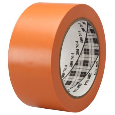 Ruban adhésif PVC 764i orange 33 m x 50 mm rouleau 1