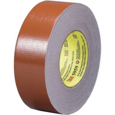 Ruban adhésif tissé 5959 rouge 41,1 m x 48 mm - 1 bobine