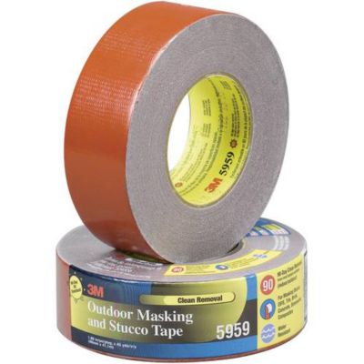 Ruban adhésif tissé 5959 rouge 41,1 m x 48 mm - 1 bobine