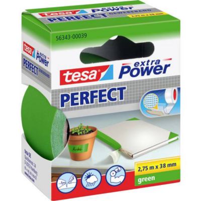 Ruban adhésif toilé Extra Power 56343-00039-03 vert 2,75 m x 38 mm