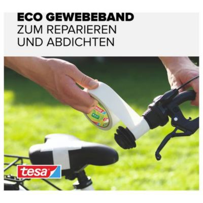 Ruban adhésif toilés tesa Extra Power ECOLOGO 56431 blanc 10 m x 38 mm ...