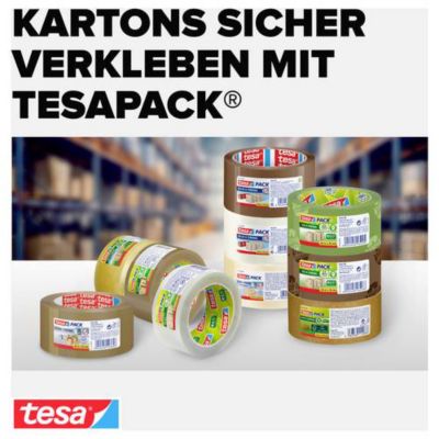 Ruban d'emballage Tesapack Eco&Strong 58156-00-00 vert 66 m x 50 mm