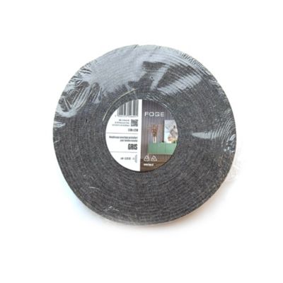Ruban d'isolation acoustique auto-adhésif gris L.12 x l. 0.3m Ep. 0,5 cm