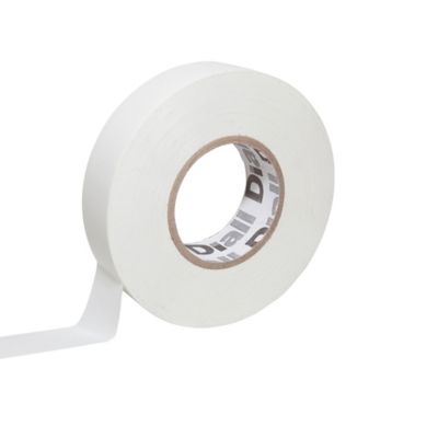 Ruban d'isolation électrique 19 mm x 33 m blanche