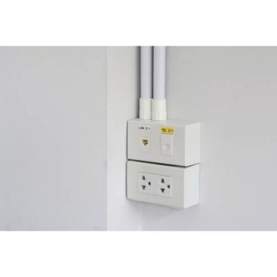 Ruban d'étiquetage Brother TZe-S241 PET blanc 18 mm x 8 m, texte noir ...