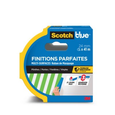 Ruban de Masquage premium Finitions Parfaites ScotchBlue™ 2093 Bleu 24 ...