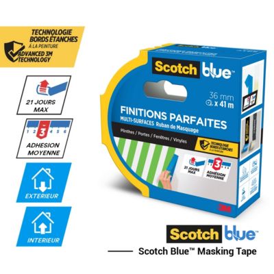 Ruban de Masquage premium Finitions Parfaites ScotchBlue™ 2093 Bleu 24 ...