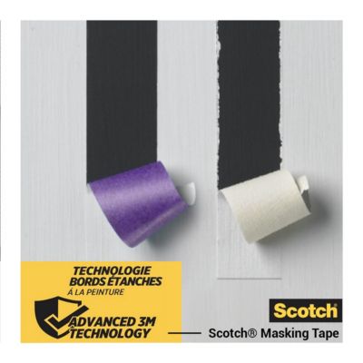 Ruban de Masquage premium pour Surfaces Délicates Scotch® 2080 Violet ...