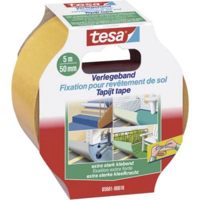 Ruban de pose tesa 05681-18 orange, double-face adhérence extra-forte 5 ...