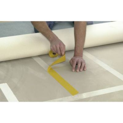 Ruban de pose tesa 05681-18 orange, double-face extra-fort, 5 m x 50 mm