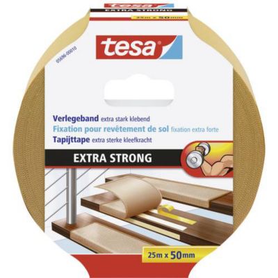 Ruban de pose tesa 05696-00010-11 orange - 25 m x 50 mm, double-face ...