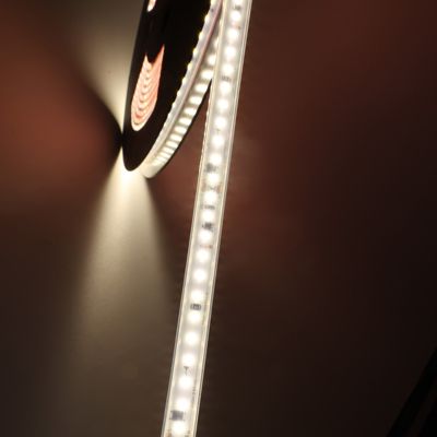 Ruban LED 220V 75W 15Wm 12mm 120 LEDs SMD2835m Silicone IP67 Coupure ...