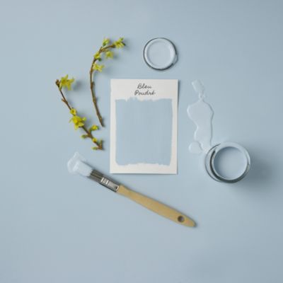 Rust-Oleum Peinture Bleue pour Murs et Plafonds mat profond Chalky - Bleu poudré 2,5 L