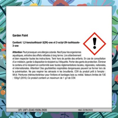 Rust-Oleum Peinture Grise pour Jardin et terrasse, Finition Mate - Gris ...