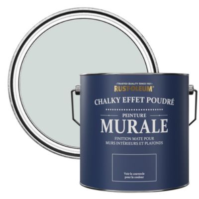 Rust-Oleum Peinture Grise pour Murs et Plafonds mat profond Chalky ...