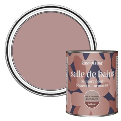 Rust-Oleum Peinture Rose pour Boiseries de Salle de Bains, Brillante ...