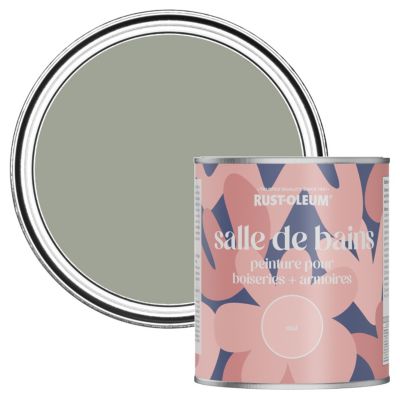 Rust-Oleum Peinture Verte pour Boiseries de Salle de Bains, Mate ...