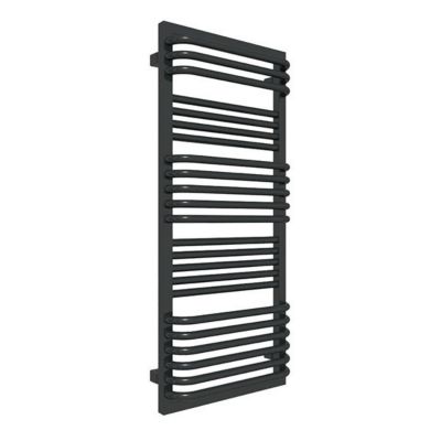 Sèche-serviette eau chaude noir de 840mm de haut et 450mm de large ...